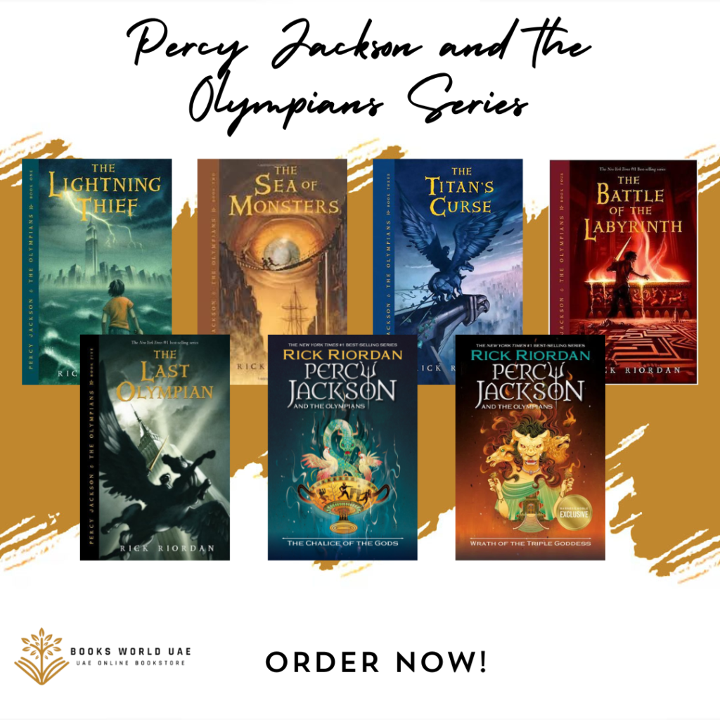 Percy Jackson and the Olympians Series by Rick Riordan – Books World UAE